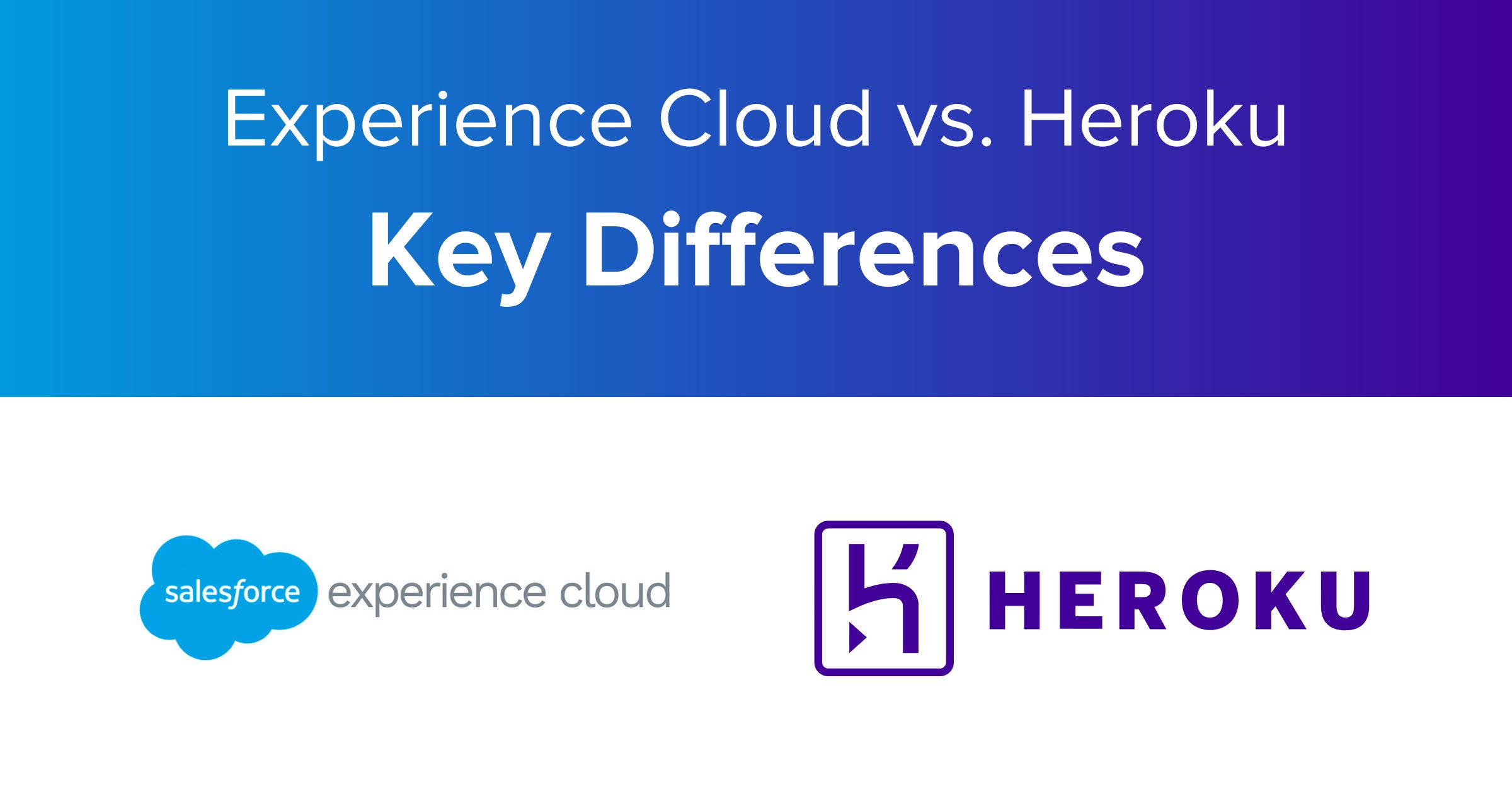 Experience Cloud Vs Heroku Key Differences Launchpad Lab